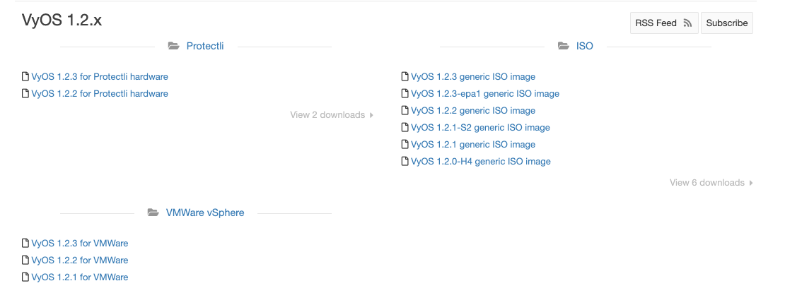 Installation — VyOS 1.4.x (sagitta) documentation